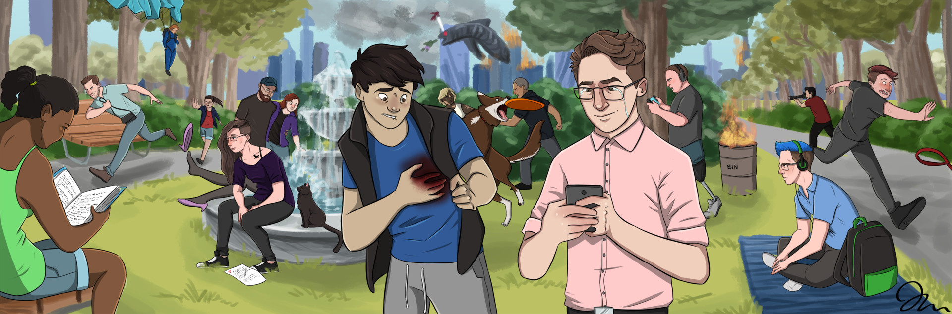 ArtStation - Untold Stories- School project