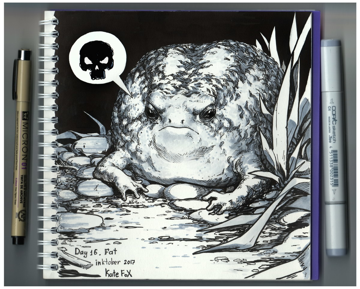 ArtStation - 3rd week of inktober