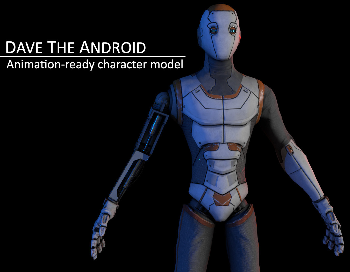 ArtStation - Dave the Android