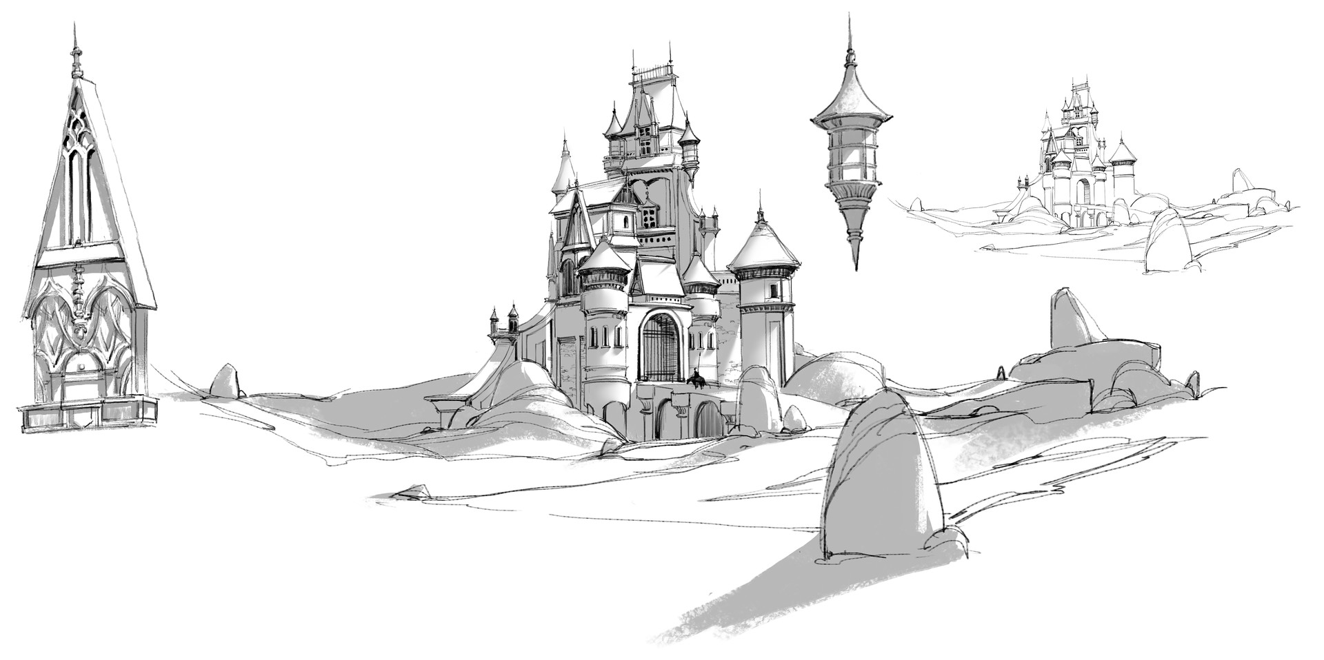 ArtStation - building study