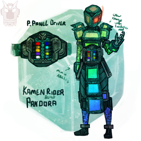 DynamoTom - KamenRiderBuild Fan designs