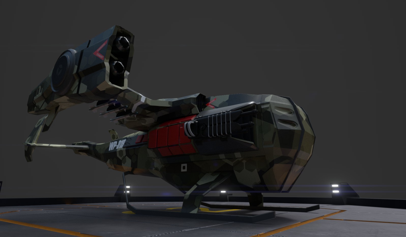 ArtStation - W.A.S.P Vtol Uav
