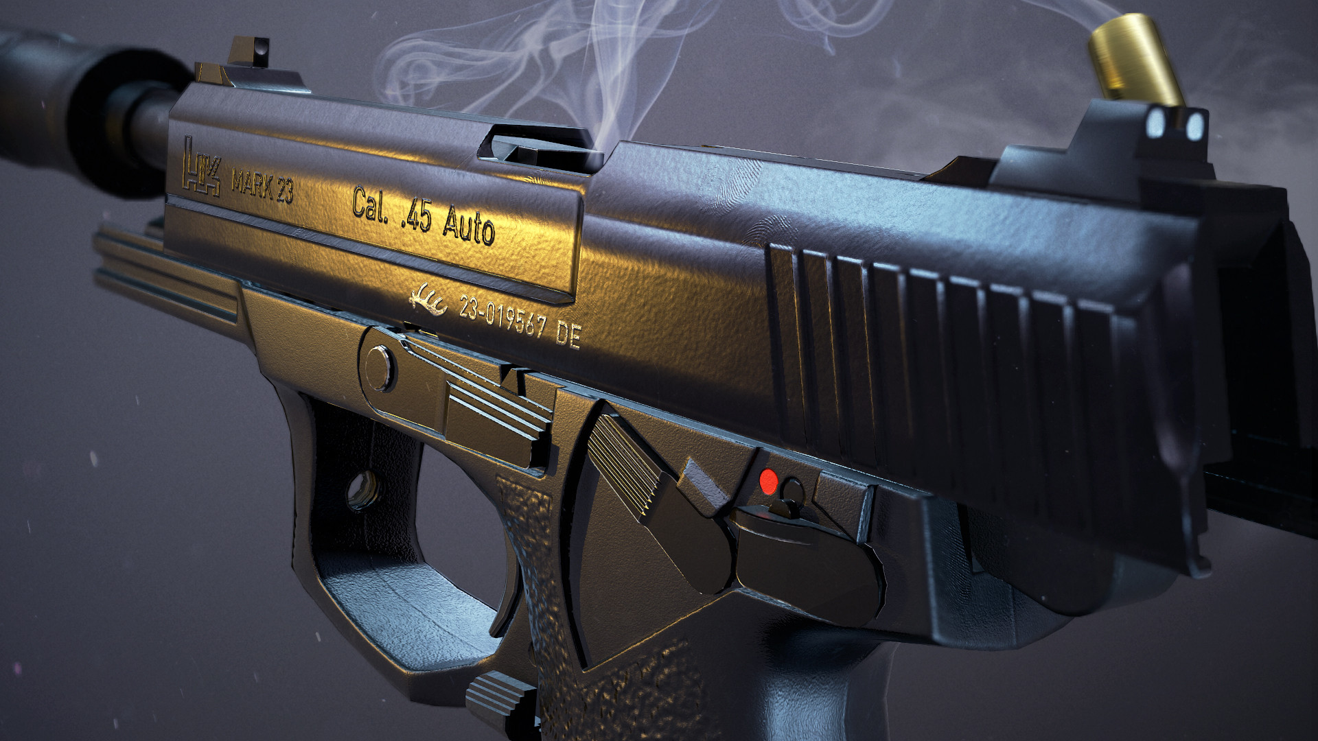 ArtStation - Heckler & Koch Mark 23