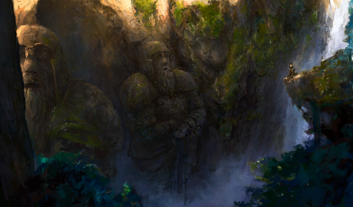 ArtStation - Dwarven mountains