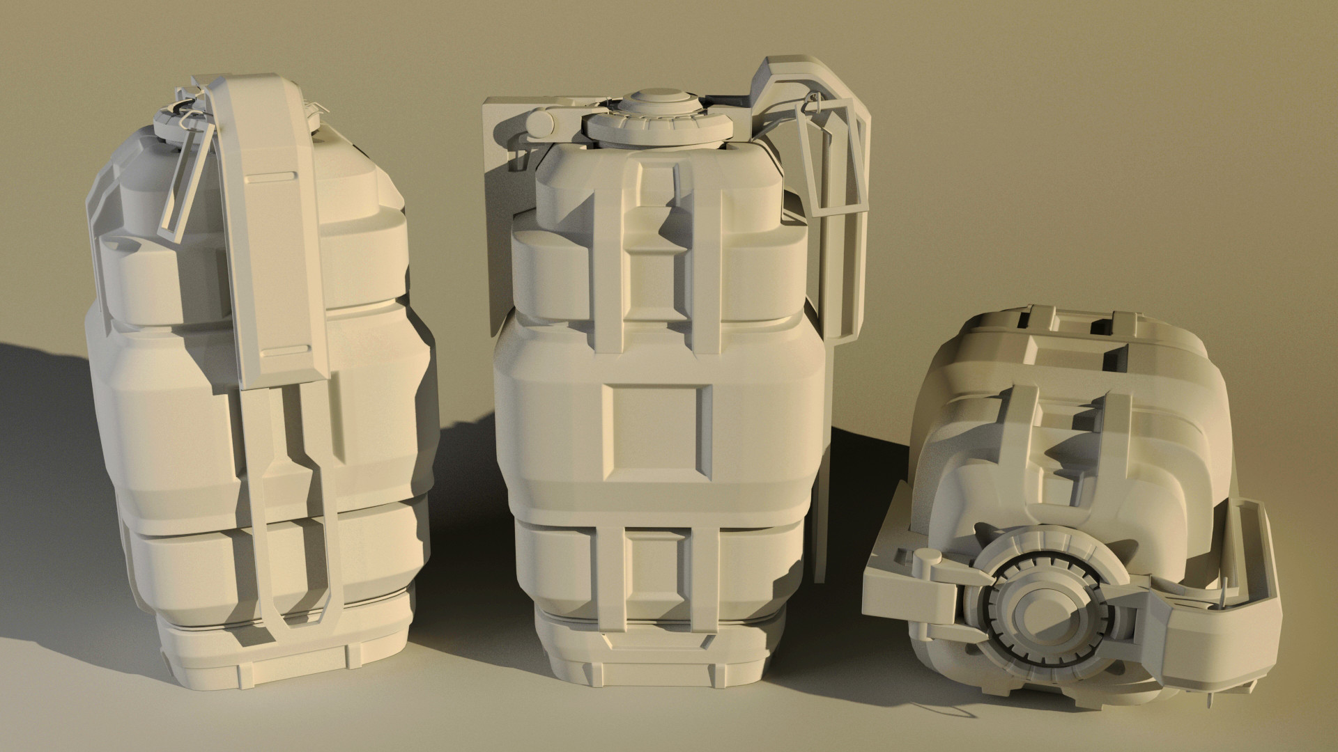 ArtStation - Pulse Hand Grenade