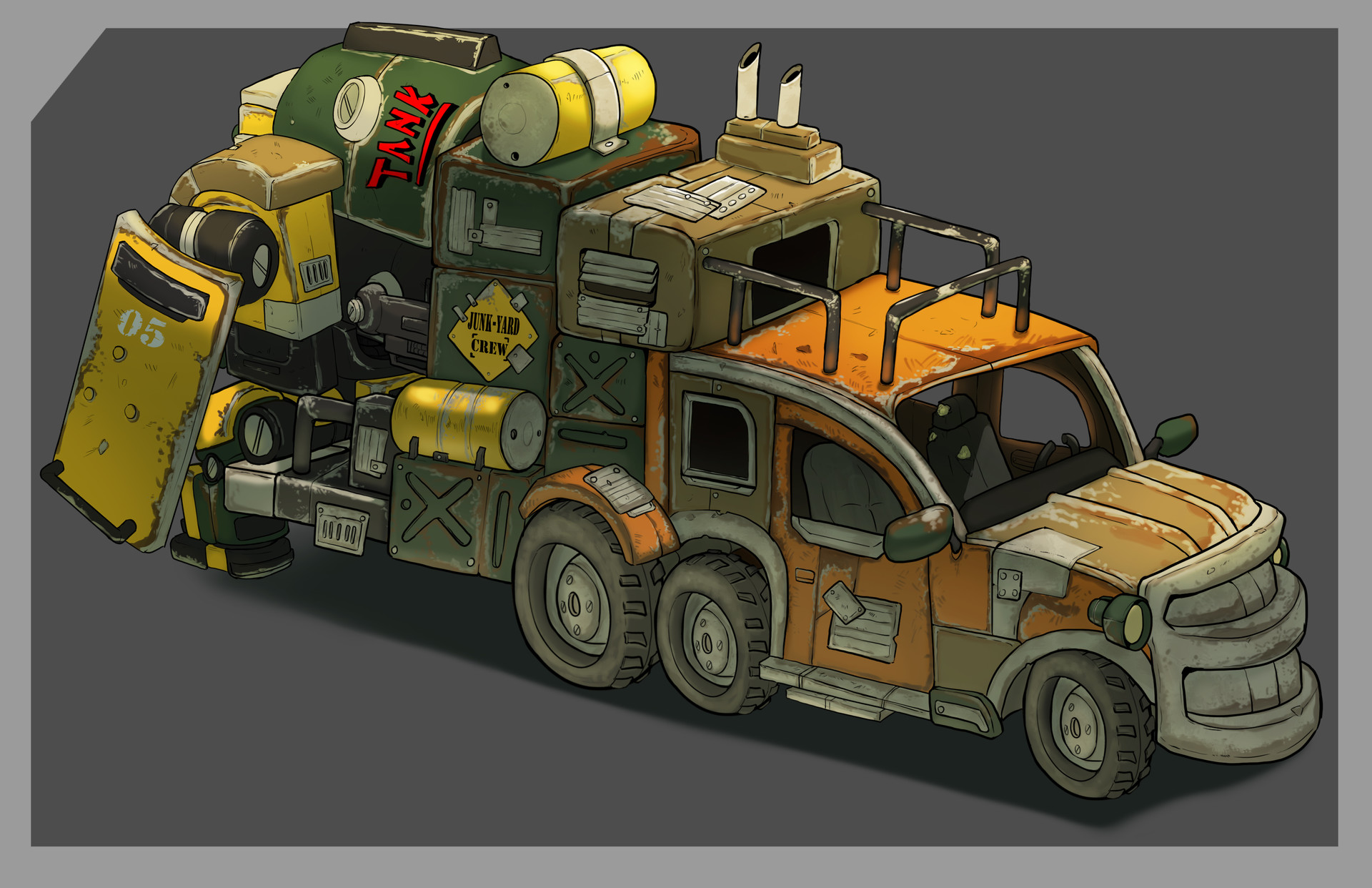 Christopher Humphries - Junkyard Crew Character Sheets