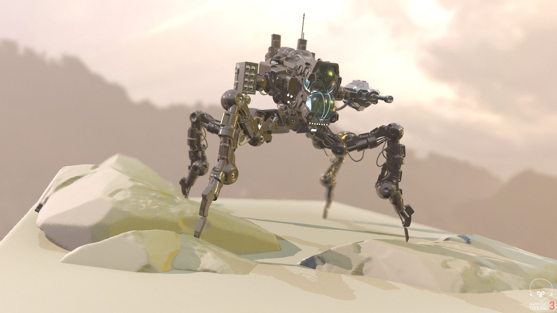 ArtStation - HADES | Mech-Walker