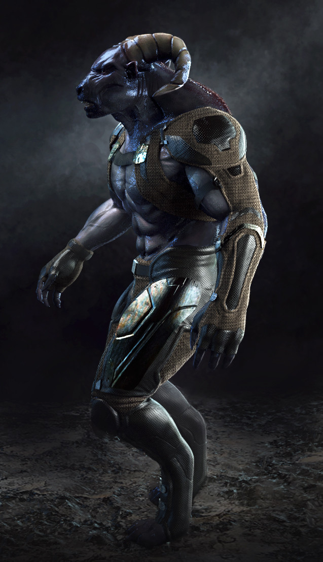 Jonathan Hernandez - Ram Character