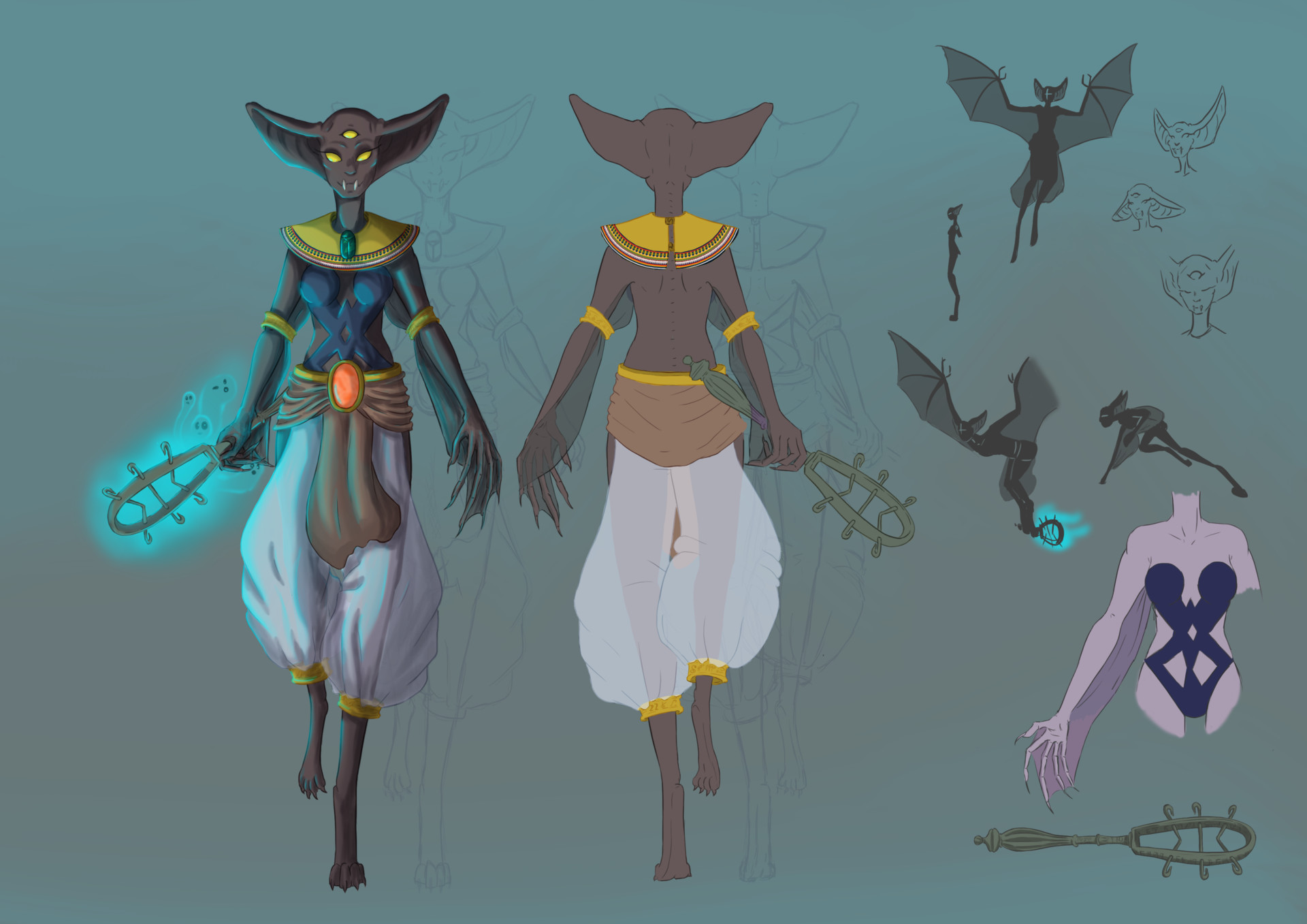 ArtStation - Egyptian Vampire