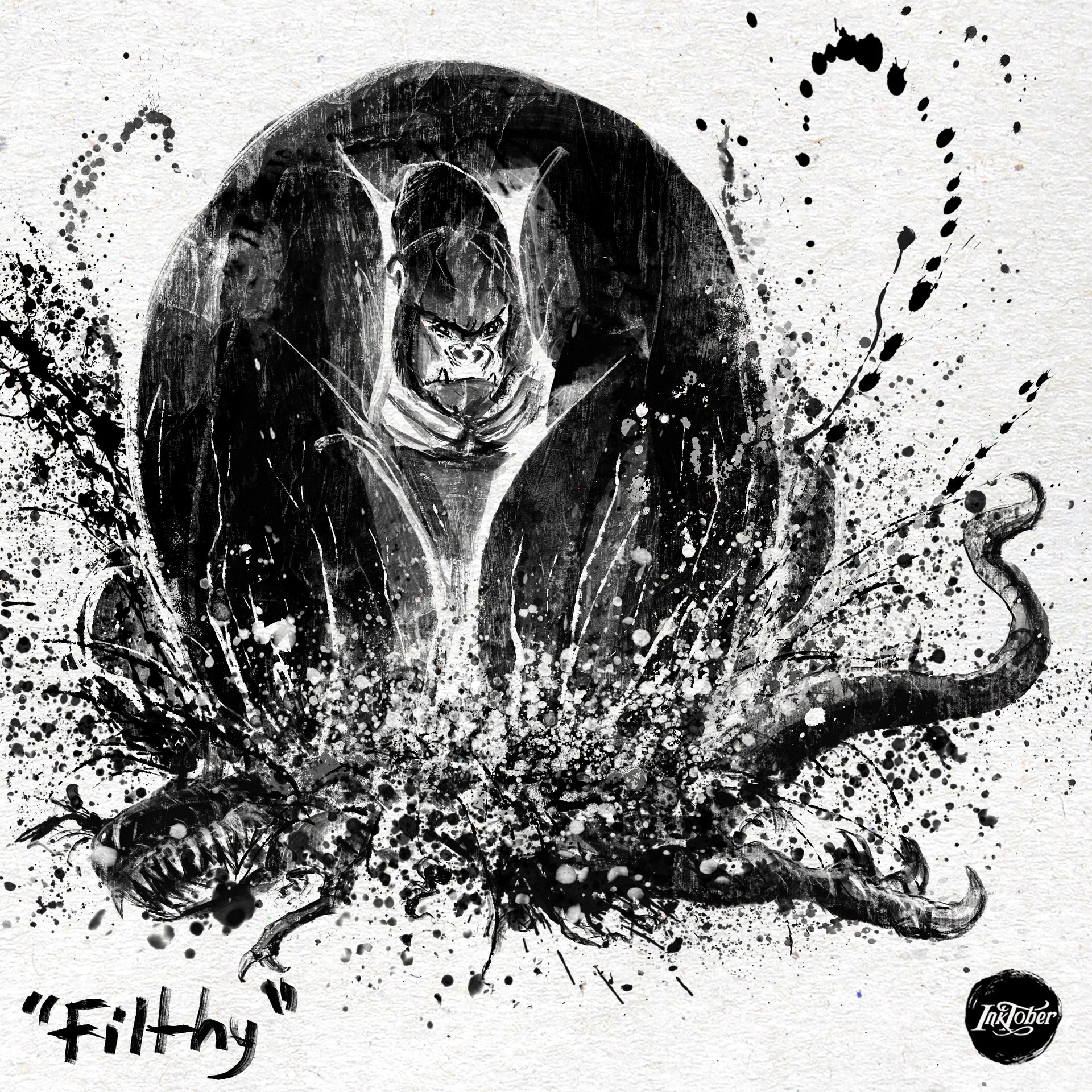 ArtStation - Inktober 18 "Filthy"