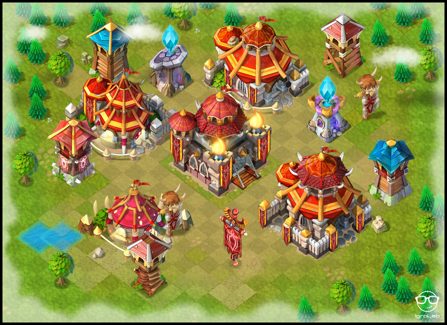 ArtStation - Game art Strategy Game