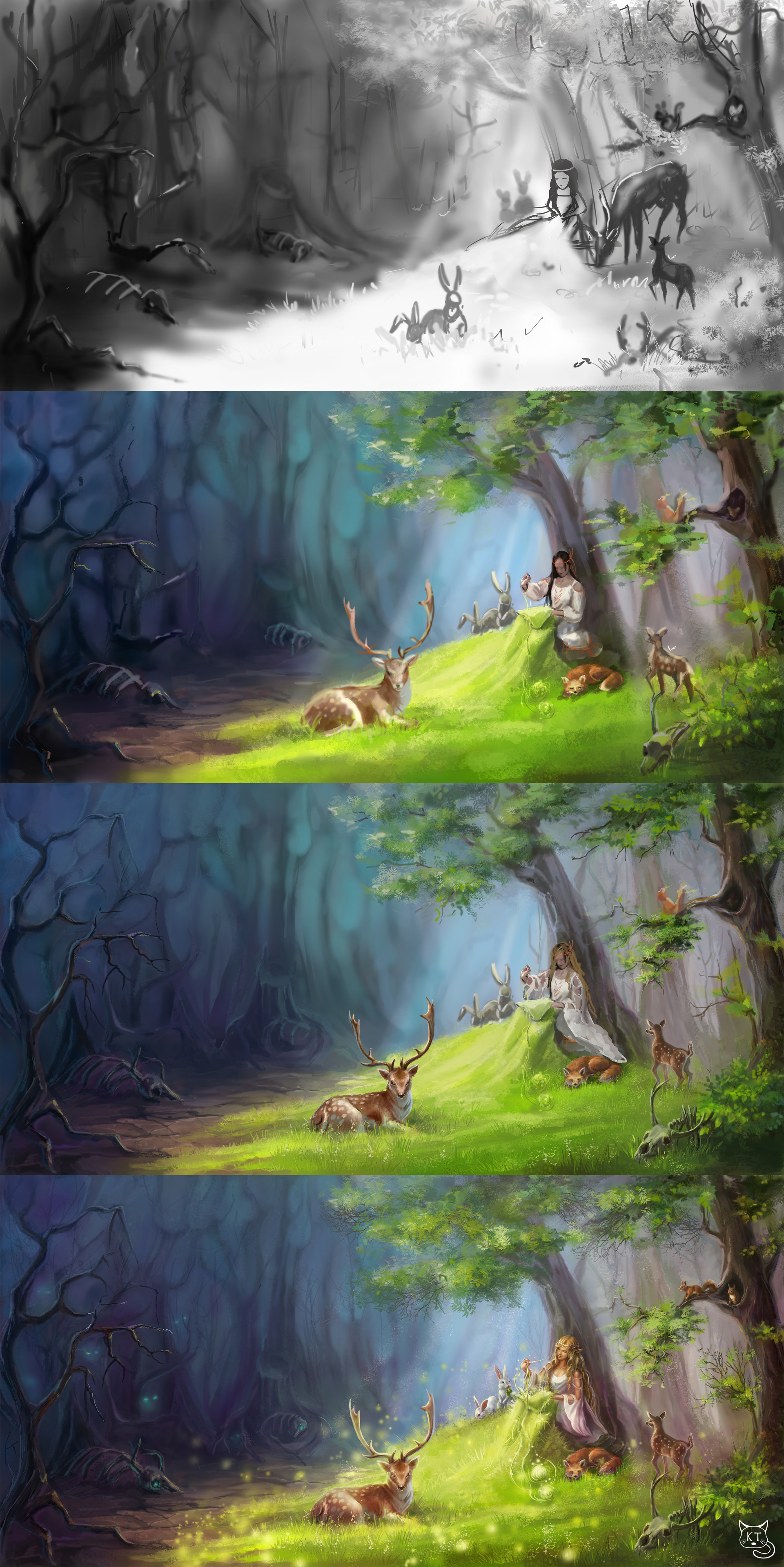 Ekaterina Taranenko - magical forest