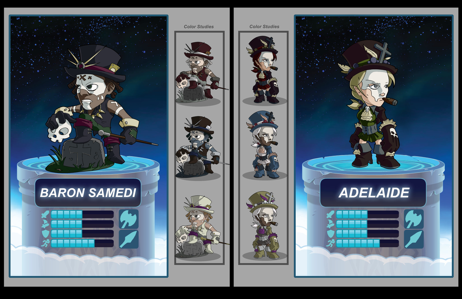 James Gilbert - Brawlhalla Character Designs