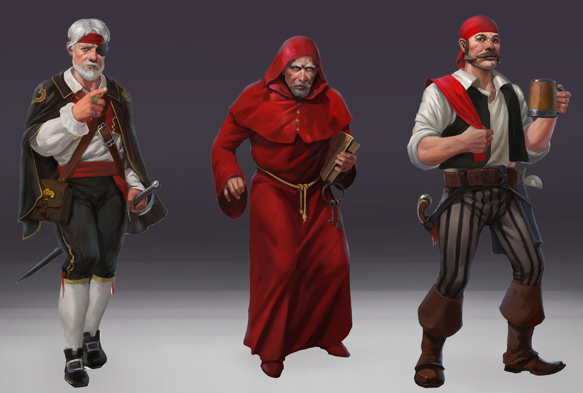 ArtStation - Dialogue characters