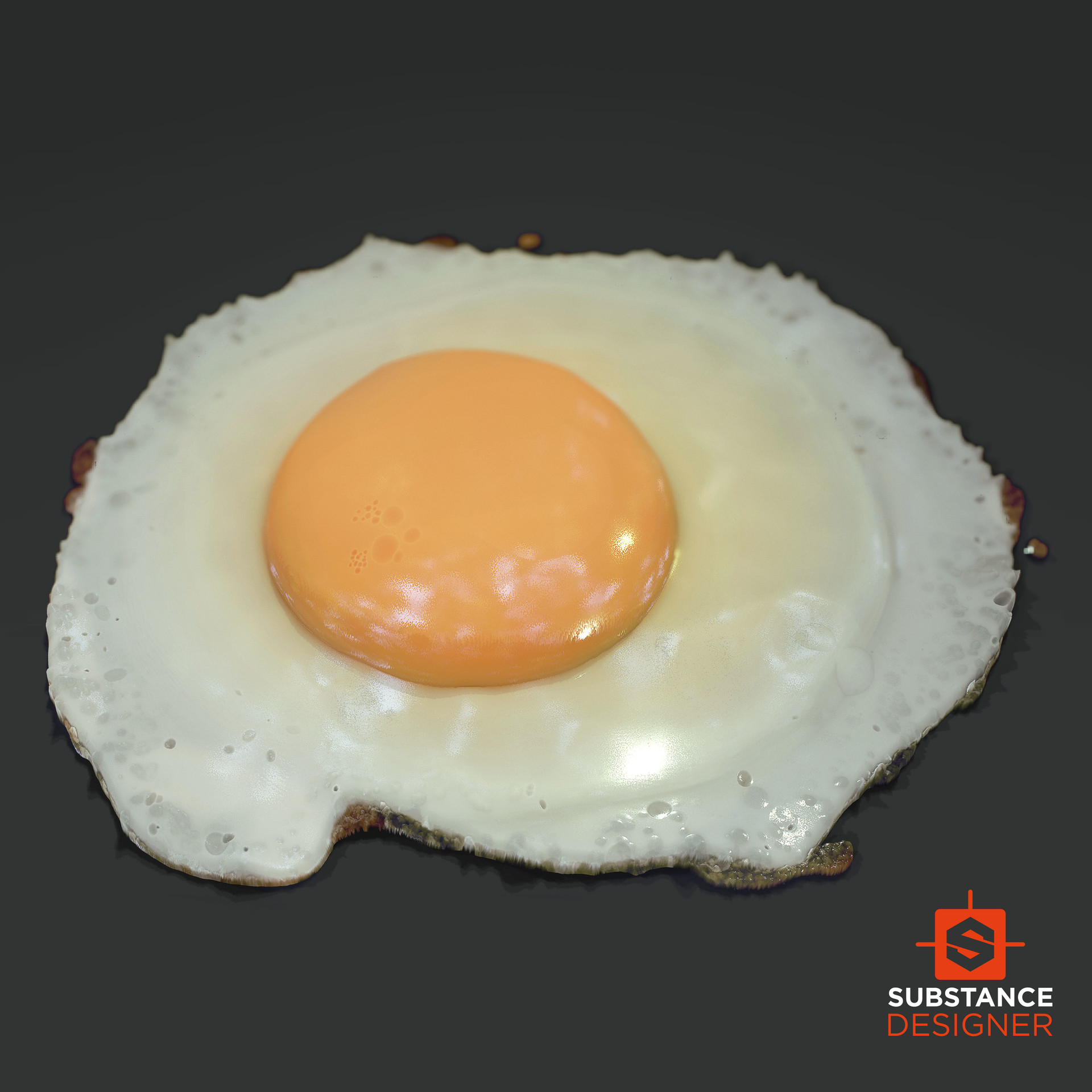 ArtStation - Fried Egg - Substance Material