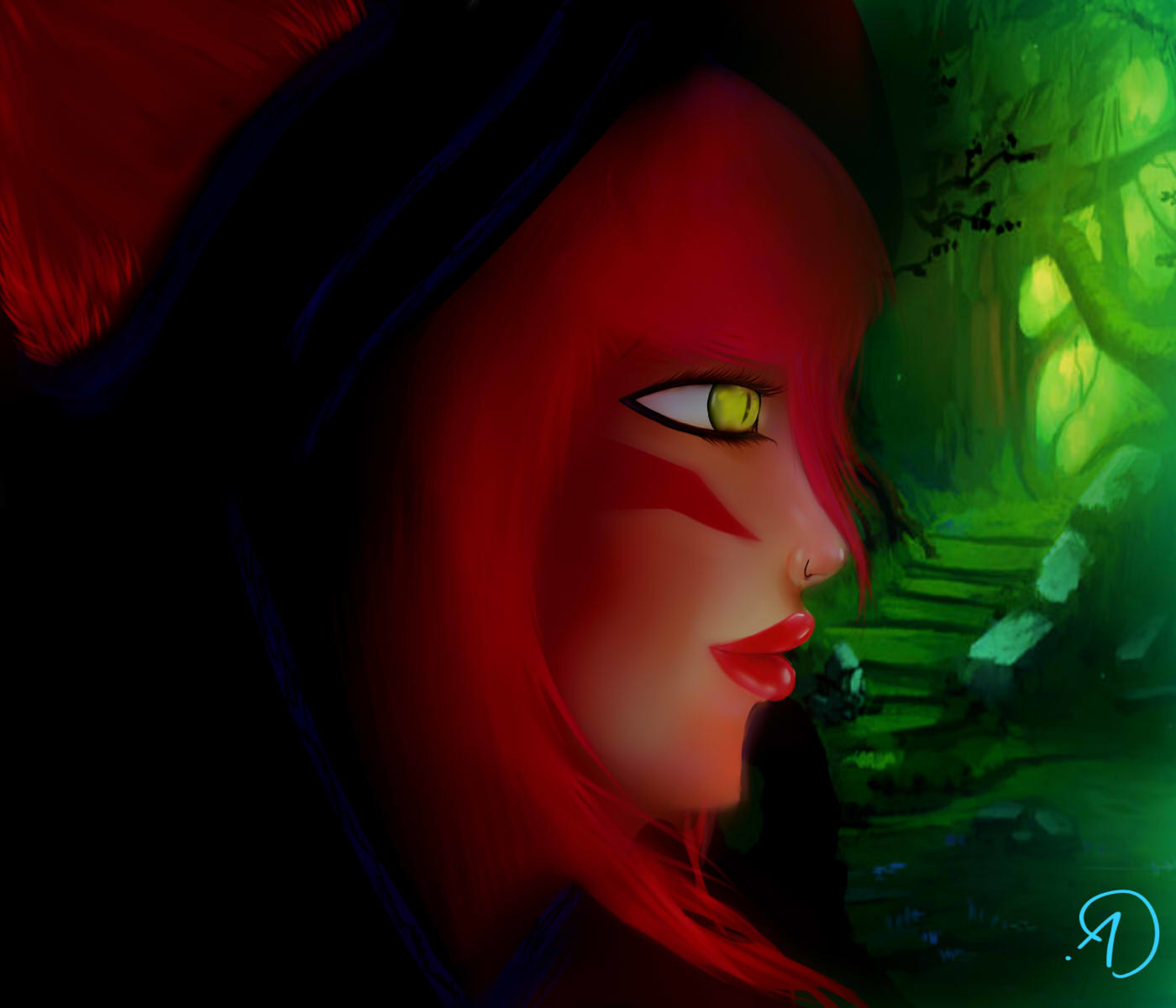 ArtStation - Xayah example