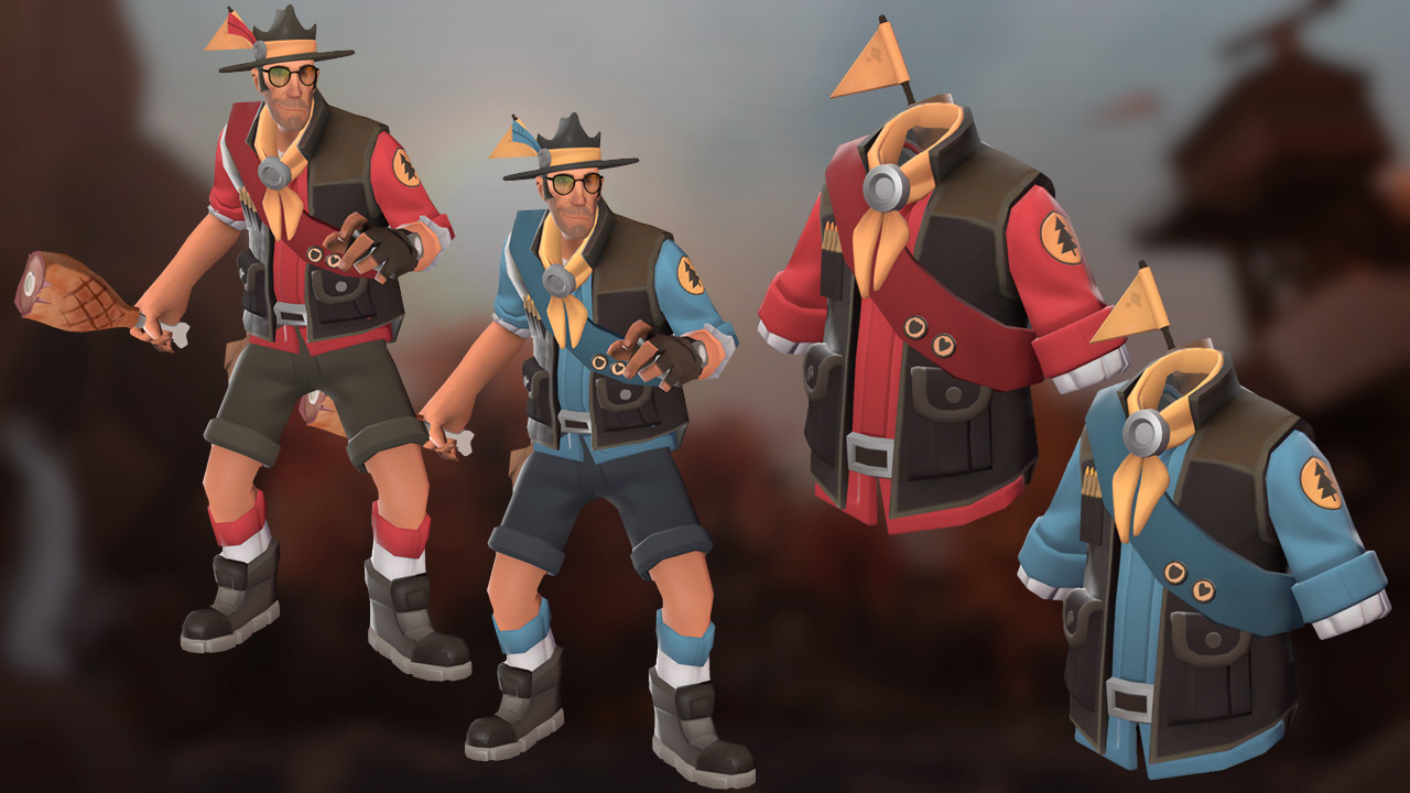 Tim Brown Lees - My Team Fortress 2 work.