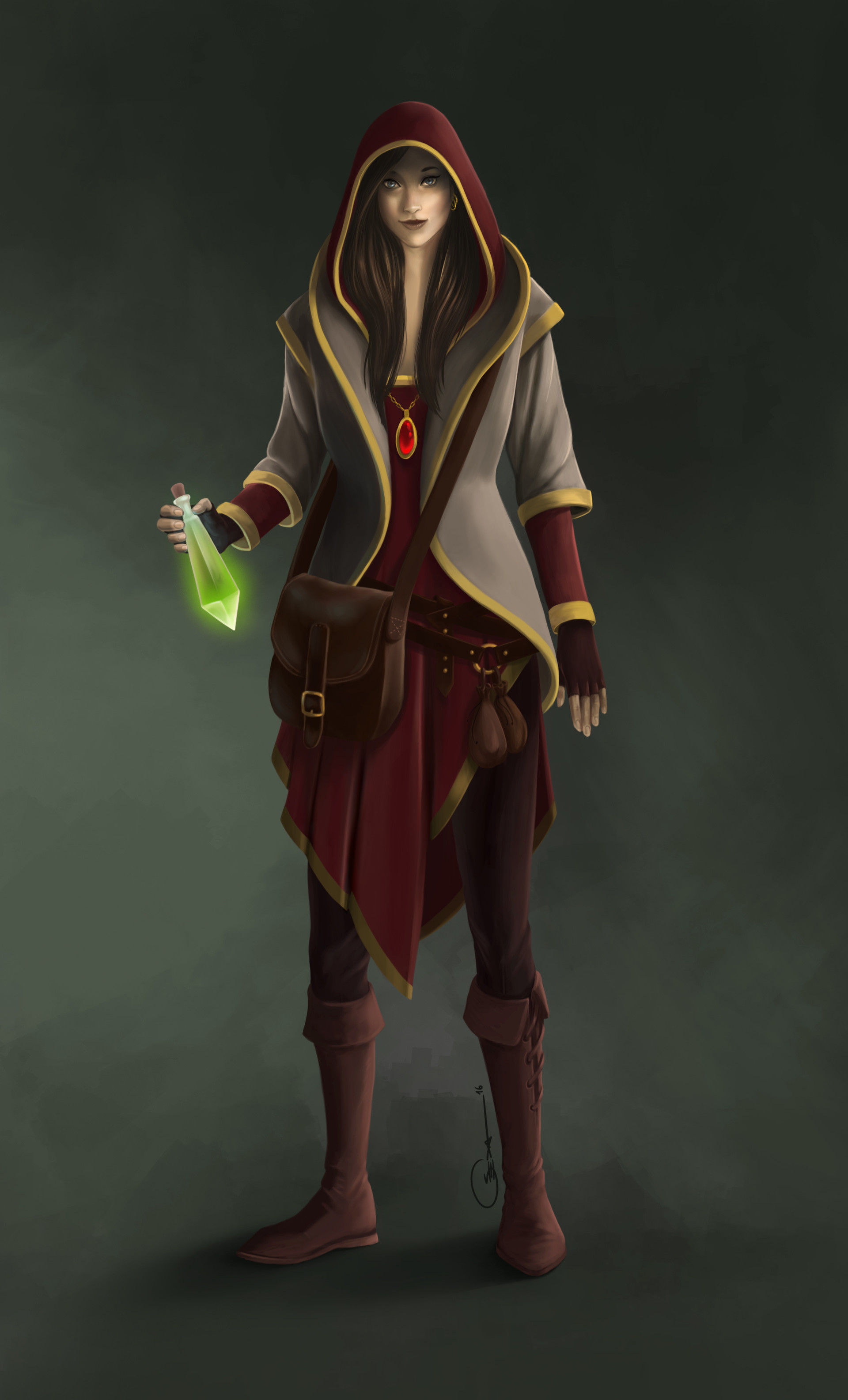 ArtStation - Potion Seller