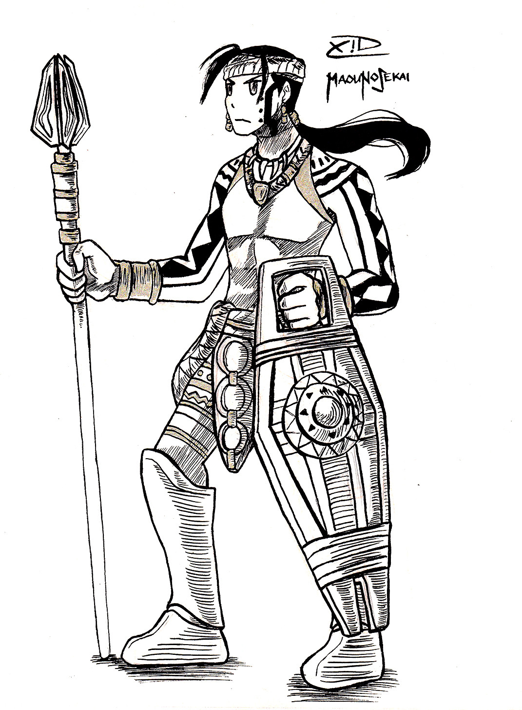 Maou Mao - Inktober 2017: Lam-Ang