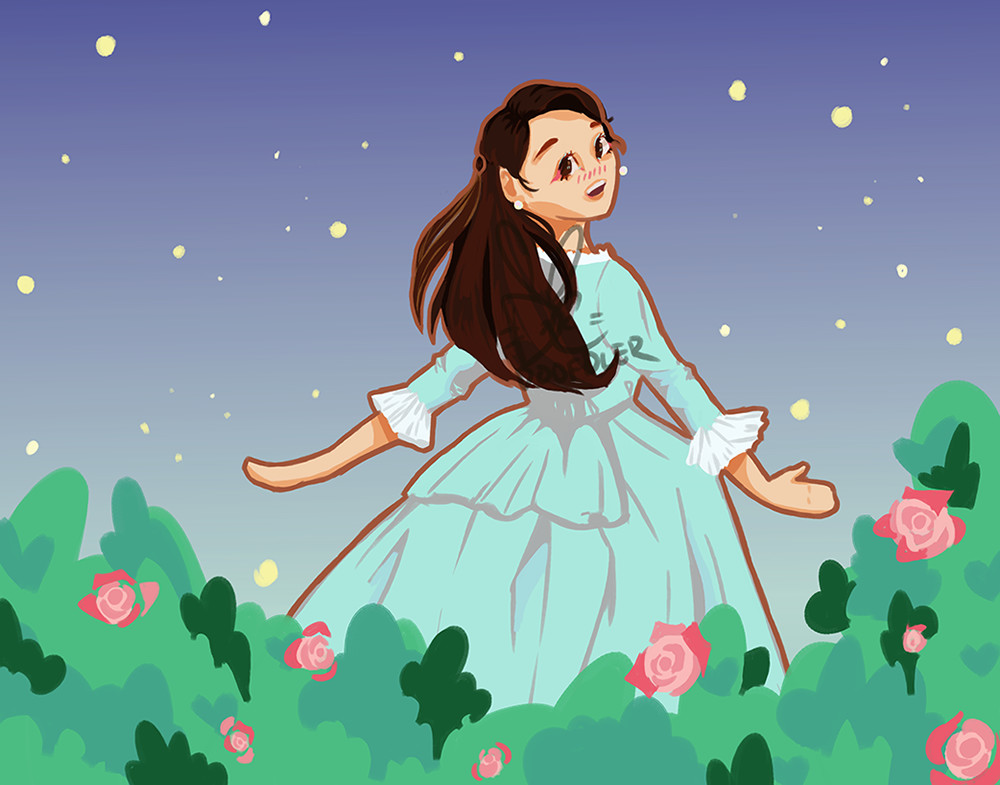 ArtStation - Eliza from Hamilton