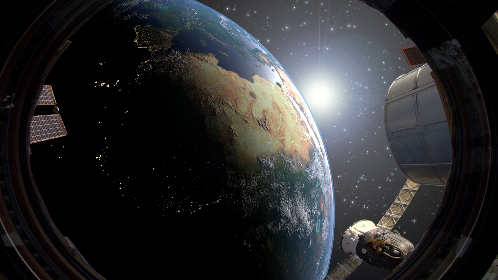 ArtStation - Earth waking up