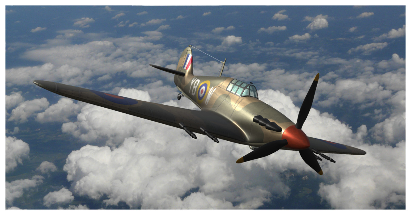 Elliott Oldham - WWII Plane: GB - Hawker Hurricane MK IV (2012)