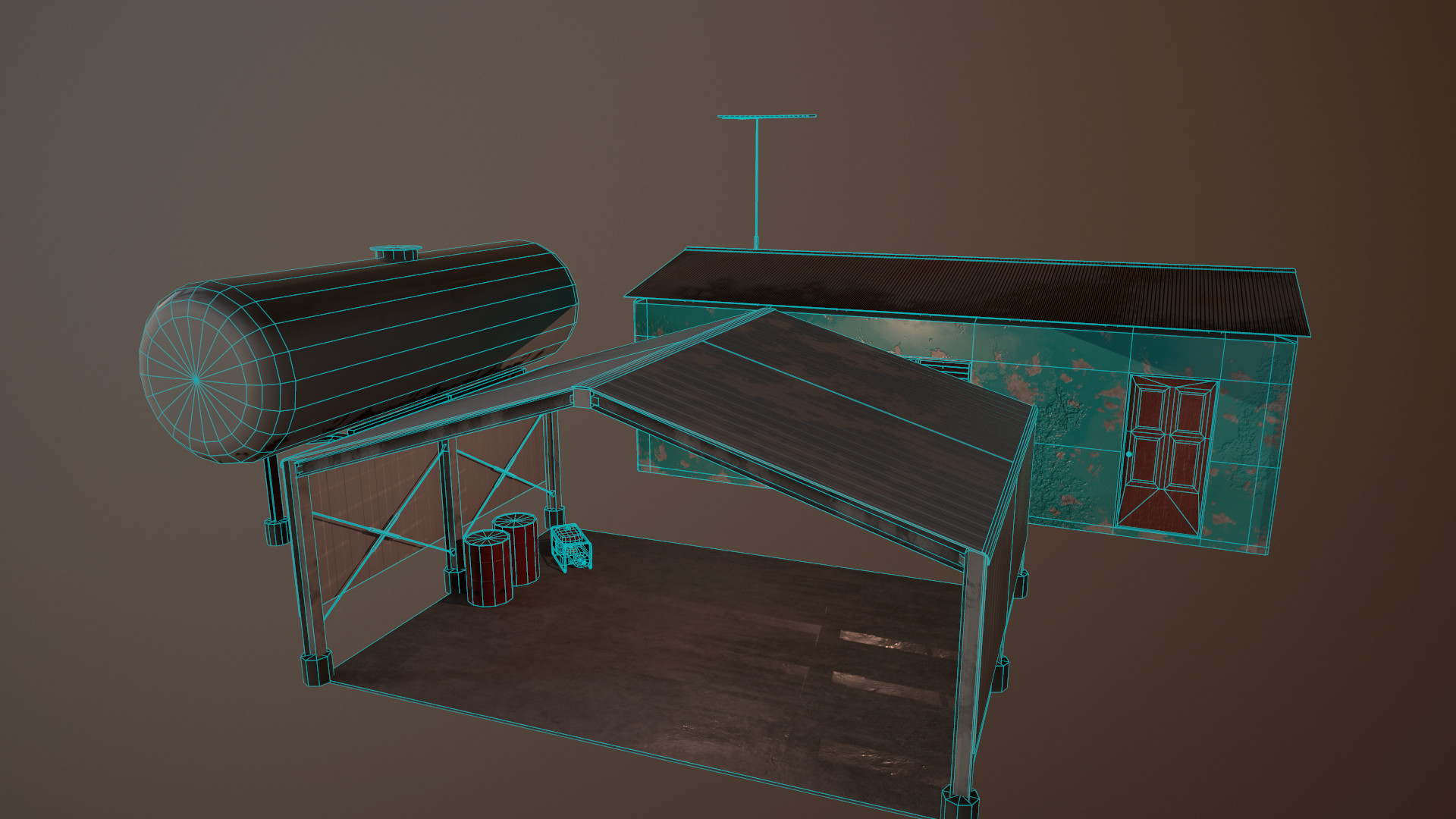 Matthew Brown - Air Field Props