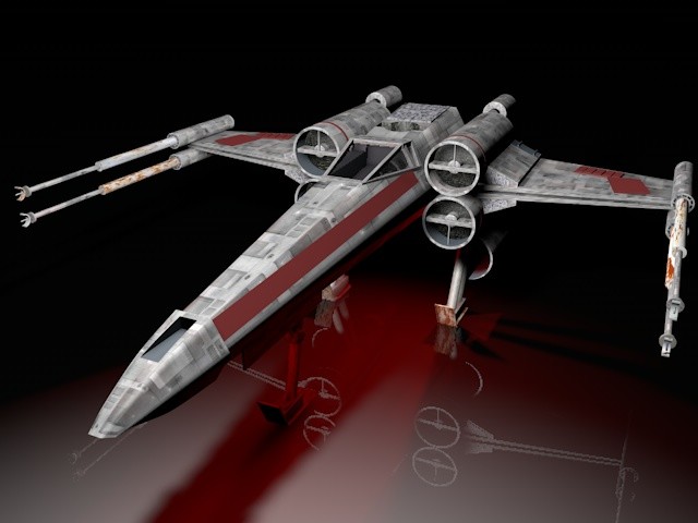 ArtStation - X-Wing Model