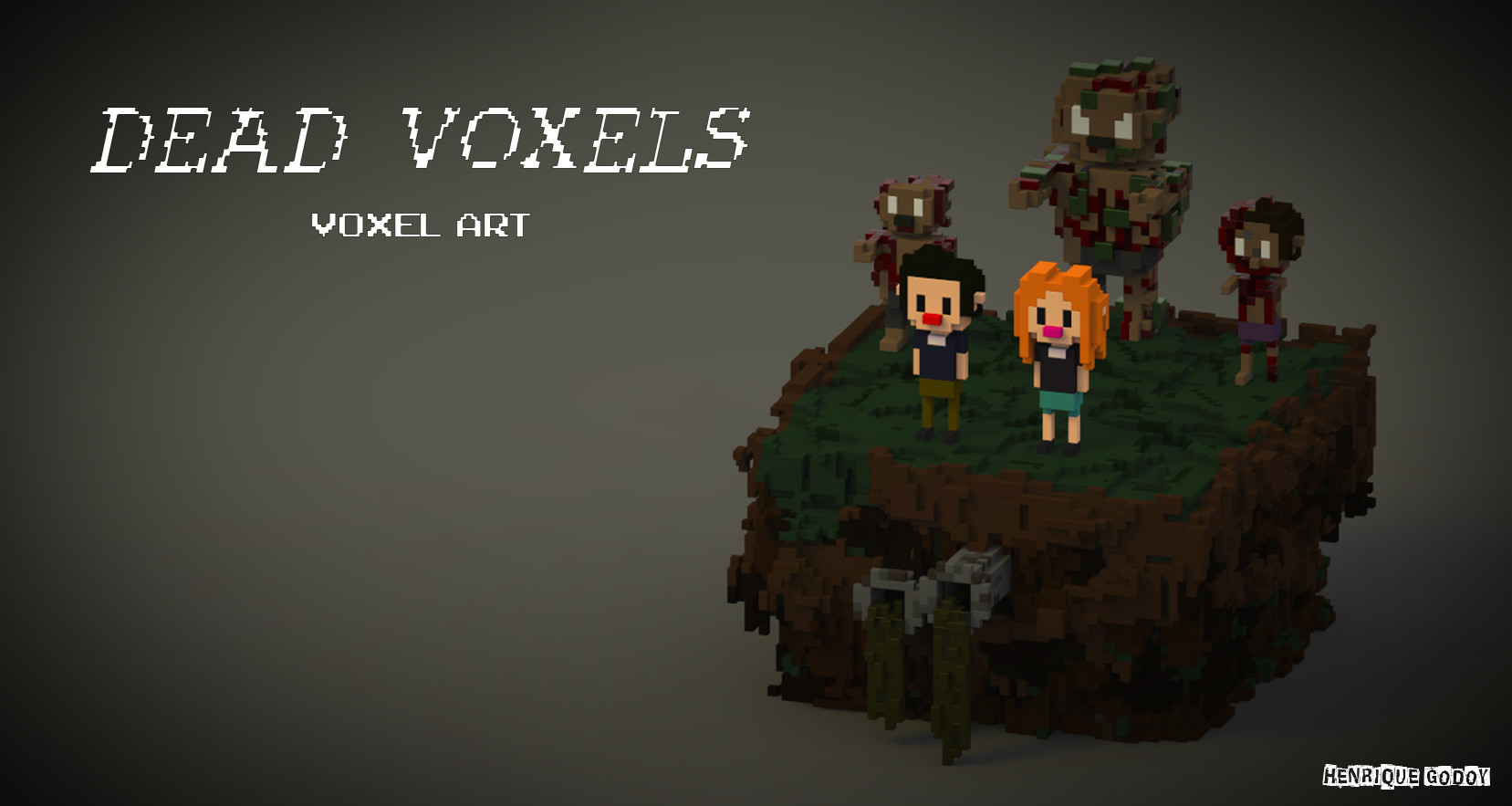 Henrique Godoy - Dead Voxels Characters