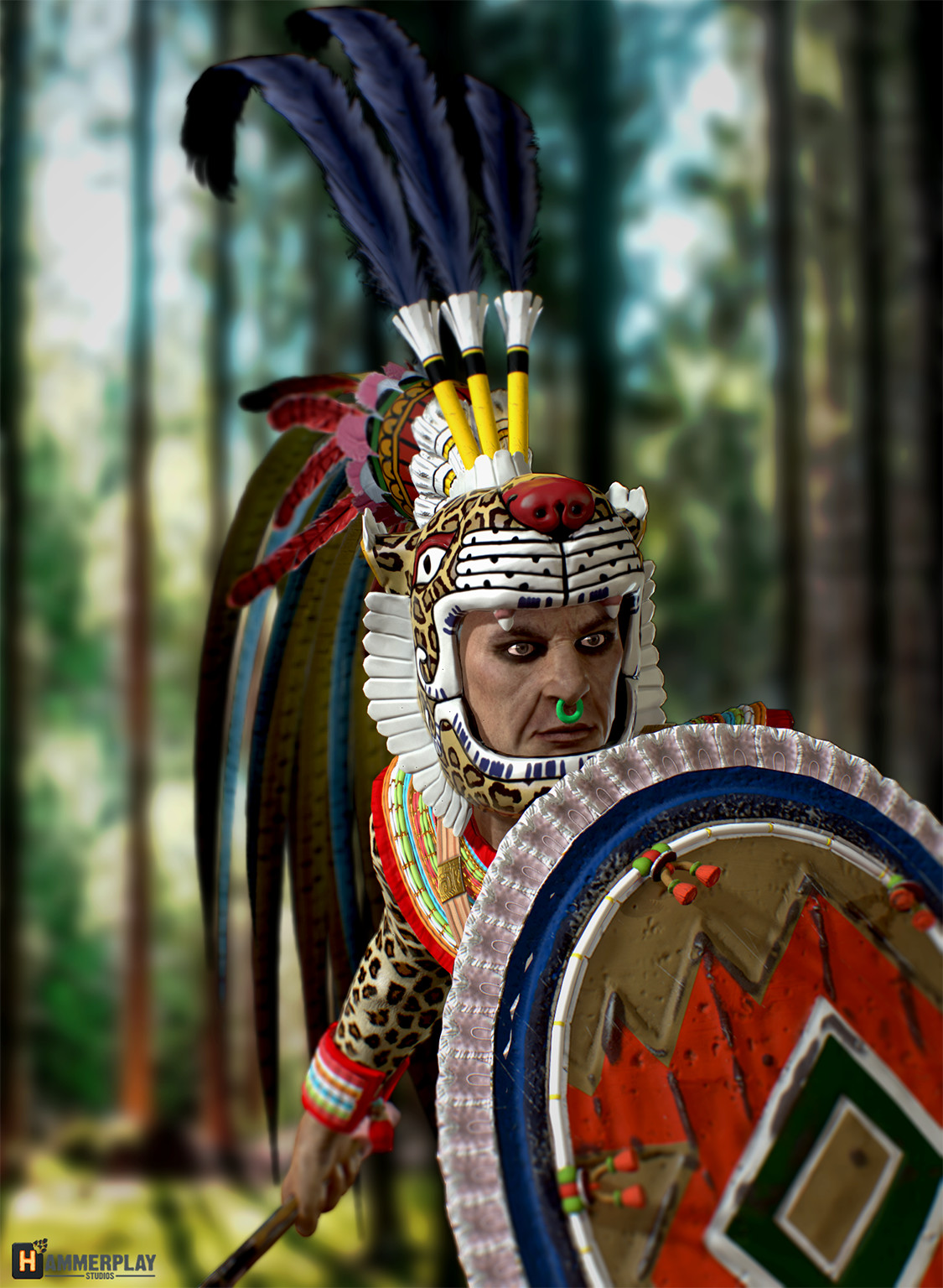 Jaguar Warrior Costume