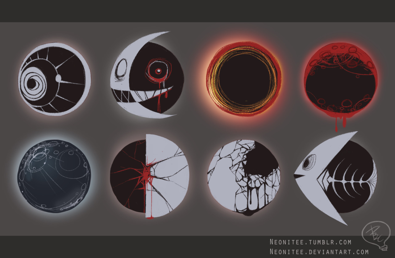 ArtStation - Cursed Moon designs