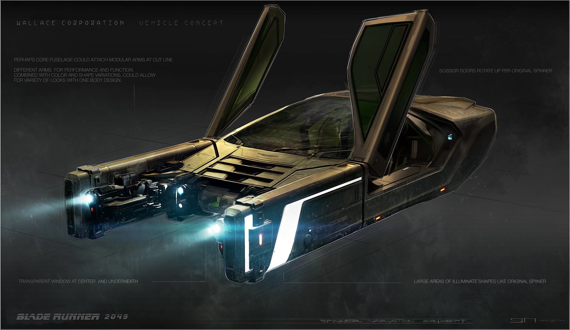 George Hull - Blade Runner 2049 Concept Art