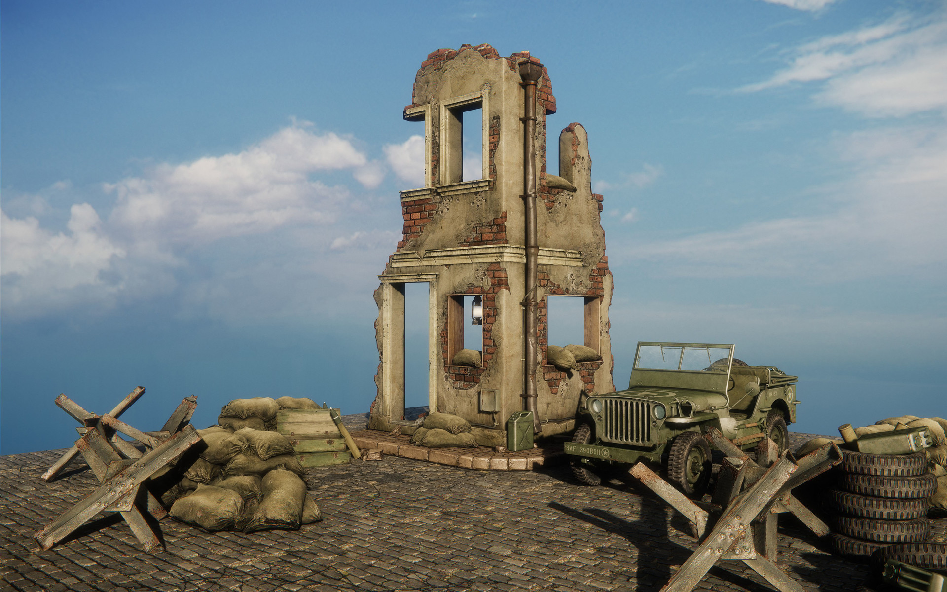 ArtStation - WWII Scene 01