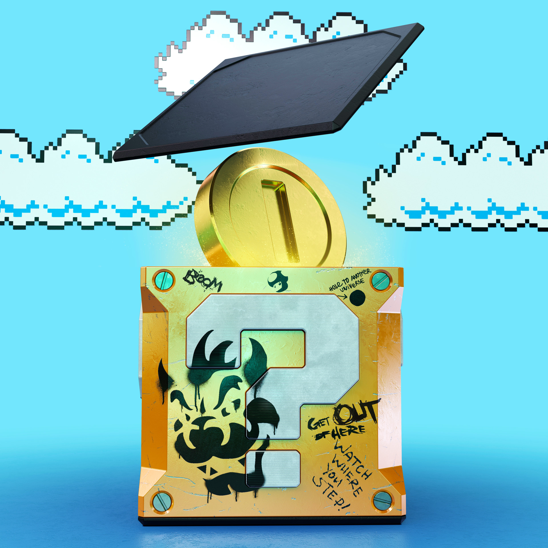 ArtStation - Super Mario Coin Box