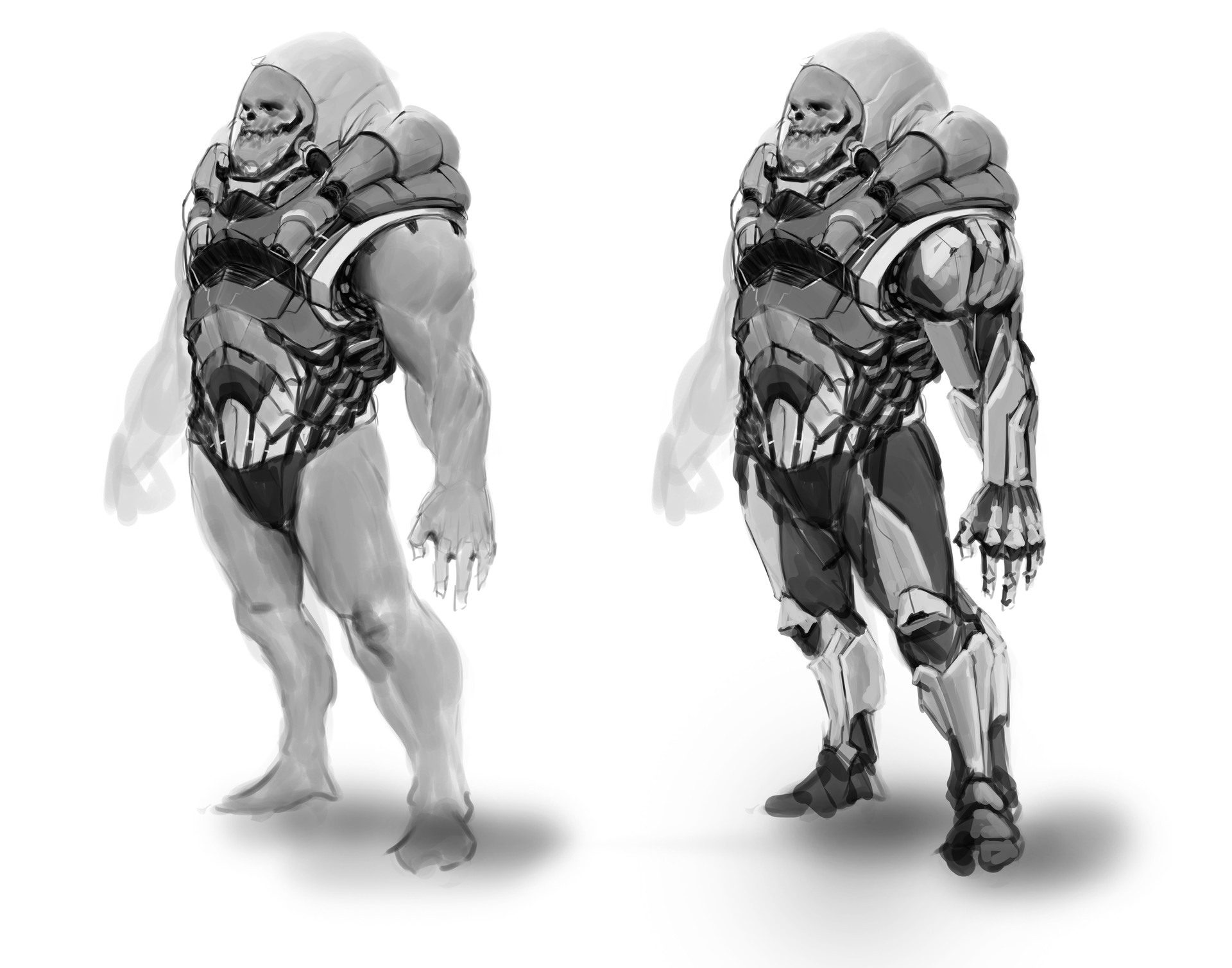 ArtStation - undead space knight