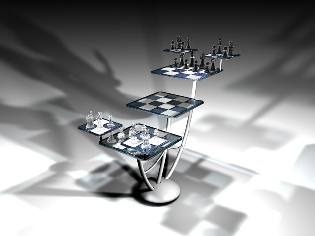 ArtStation - 3D Chess Set