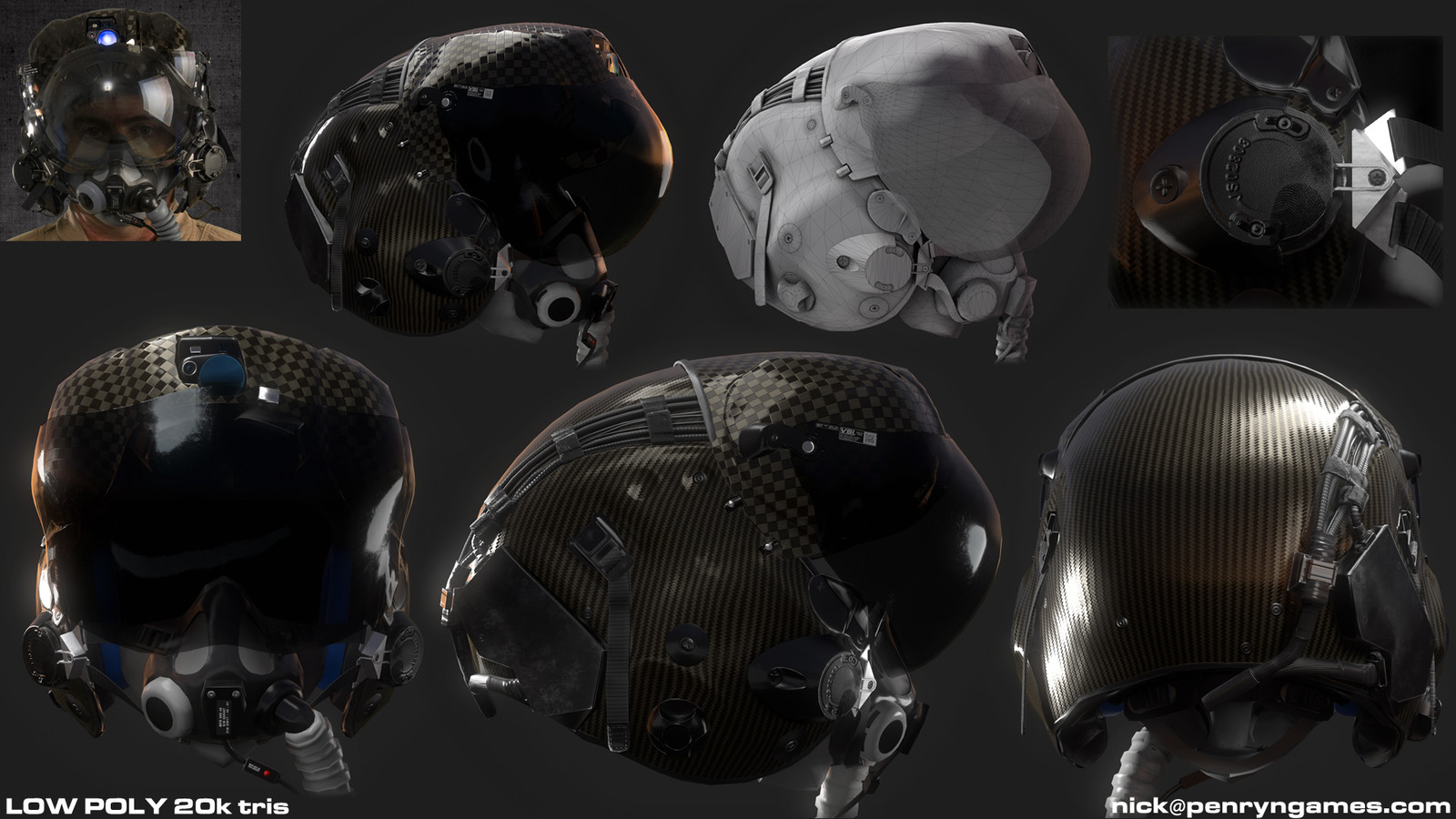 Nick Owens - F-35 Lightning II Helmet