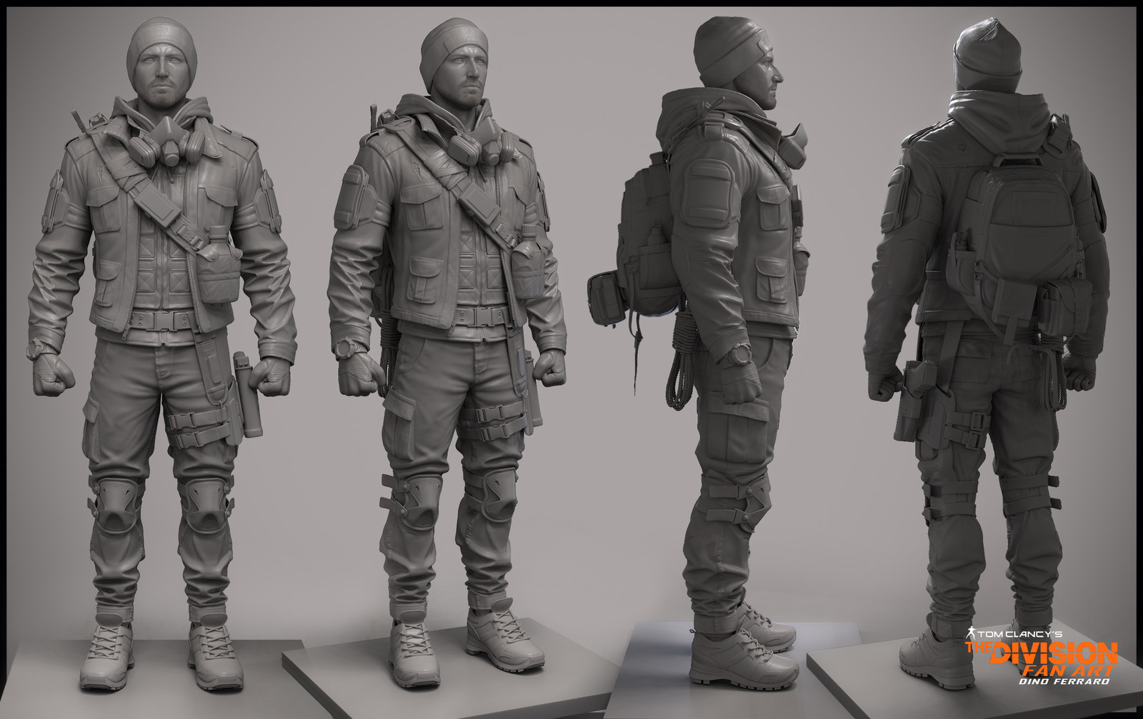 Dino Ferraro - Tom Clancy's The Division "Fan art"