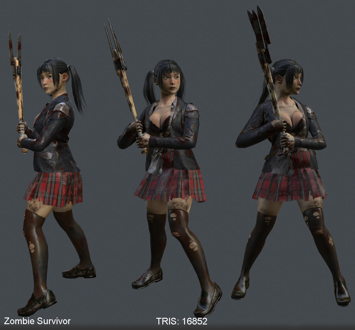 ArtStation - Zombie Survivor