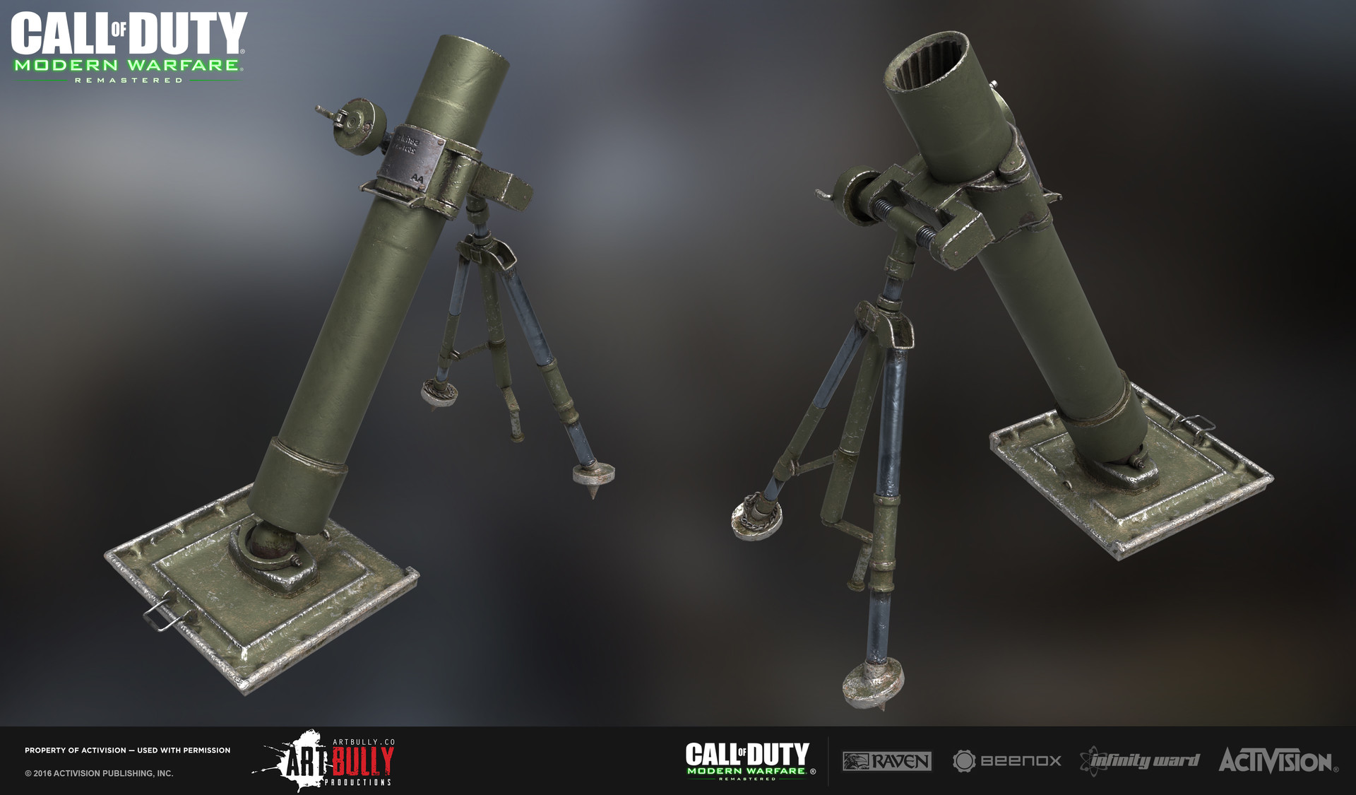 ArtStation - Call of Duty Modern Warfare remastered_mortar