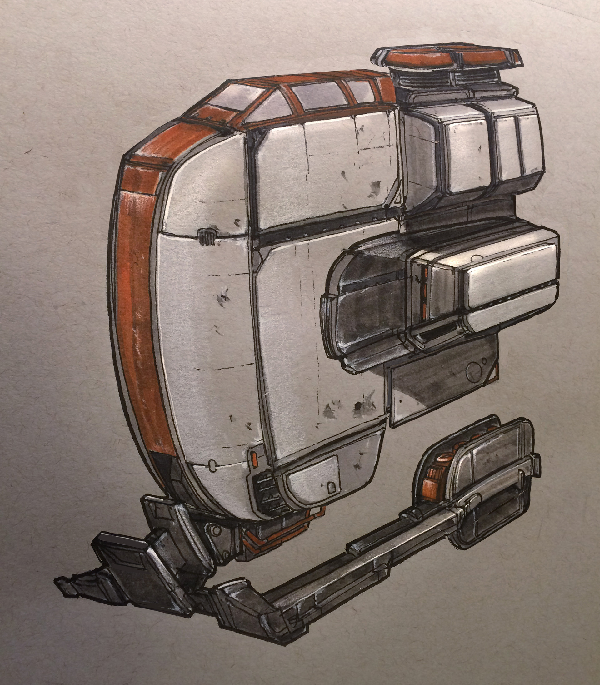 ArtStation - Mars Transport