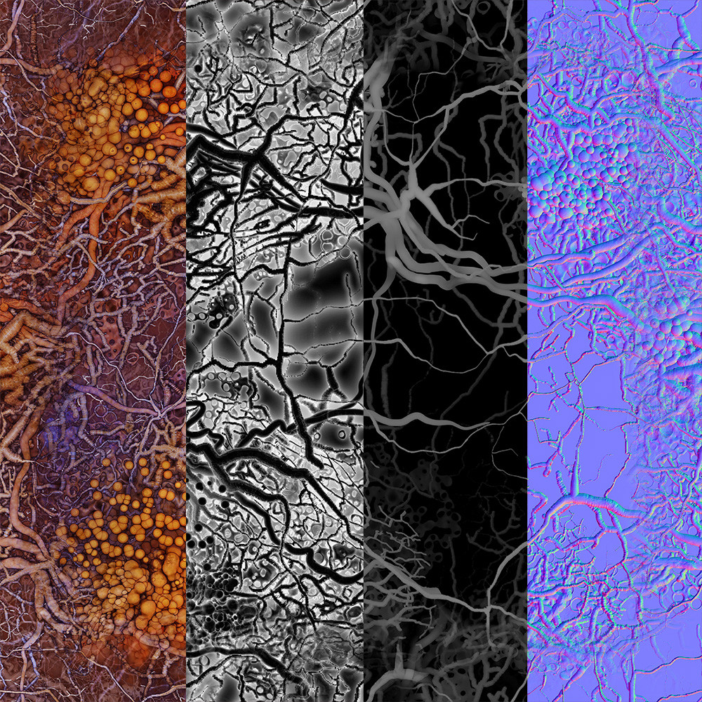 Tyler Smith - Organic/vein Growth material