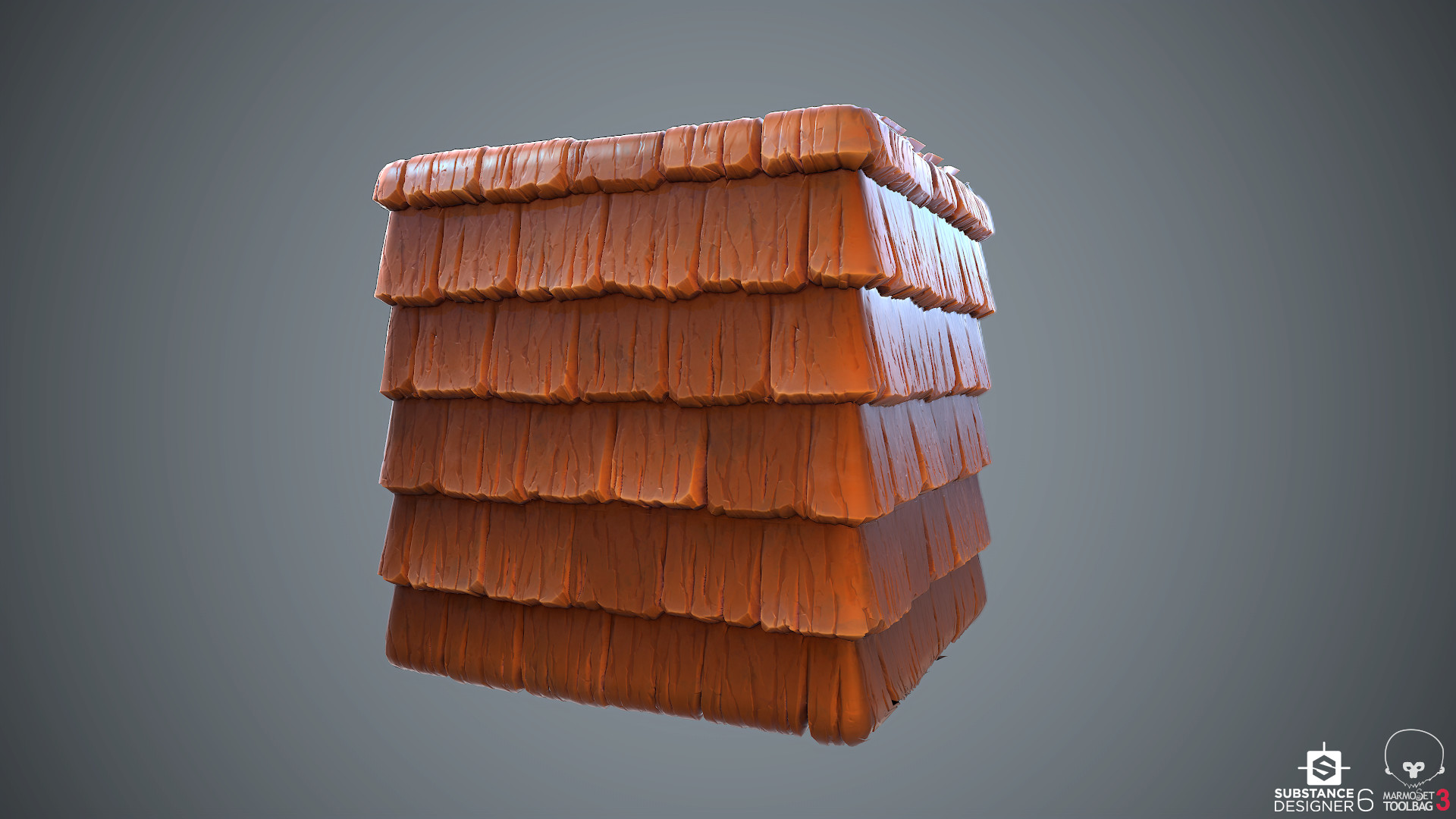 ArtStation - Substance Designer Stylized Roof