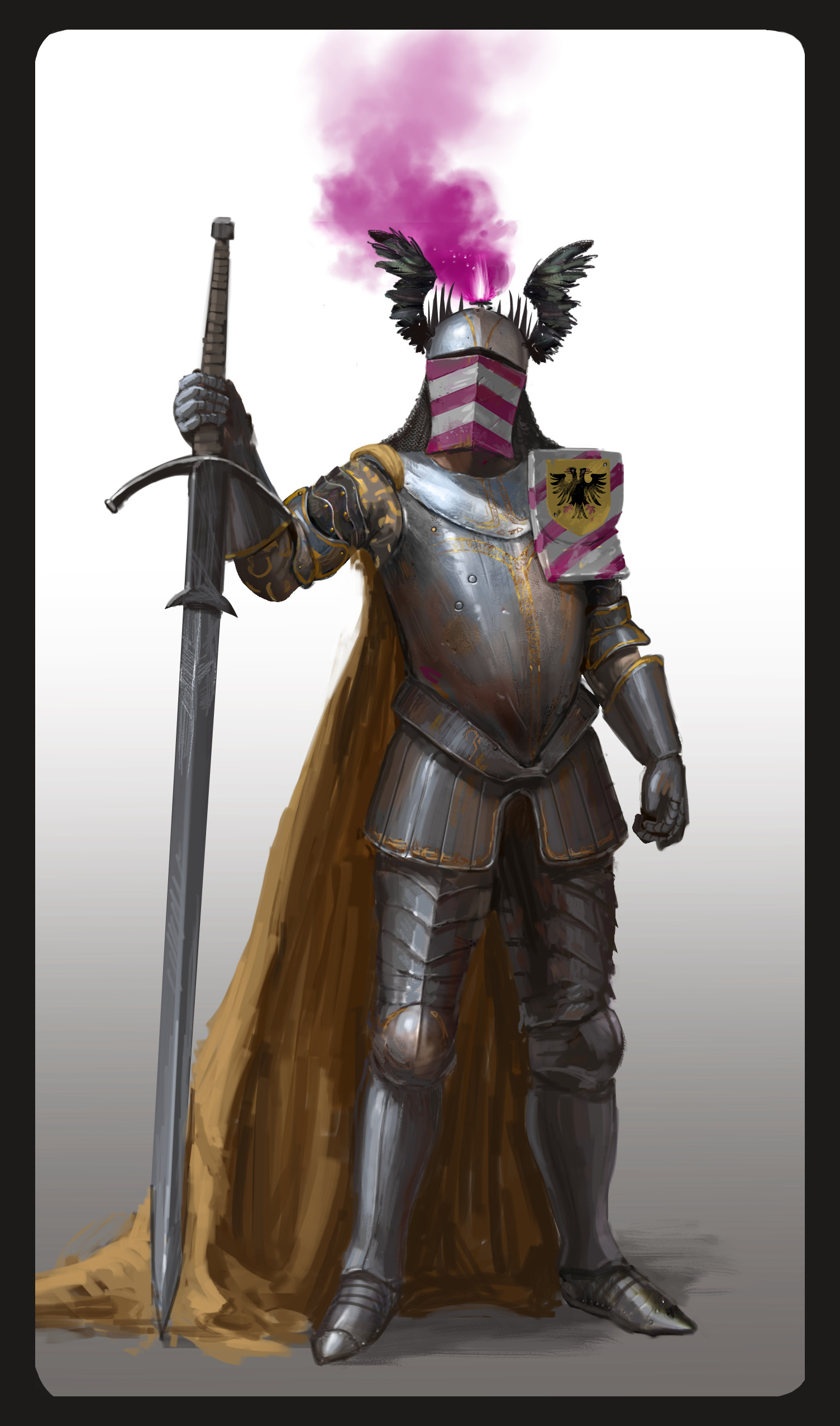 Winged Knight by Daniel Knoblich : r/ImaginaryKnights Winged Knight by Daniel Knoblich : r/ImaginaryKnights