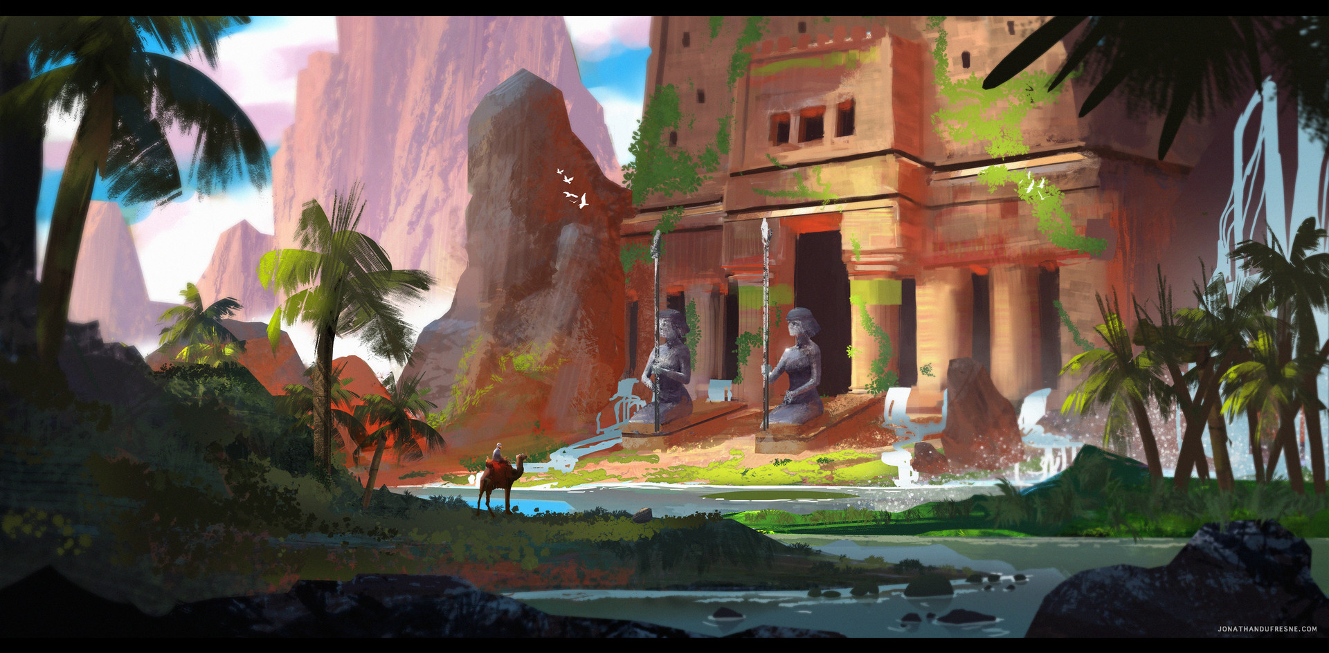 ArtStation - Desert Concept