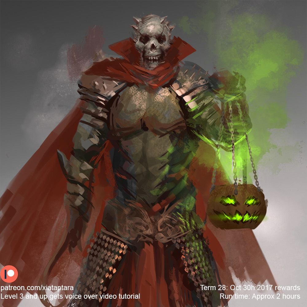 ArtStation - Knight of skull