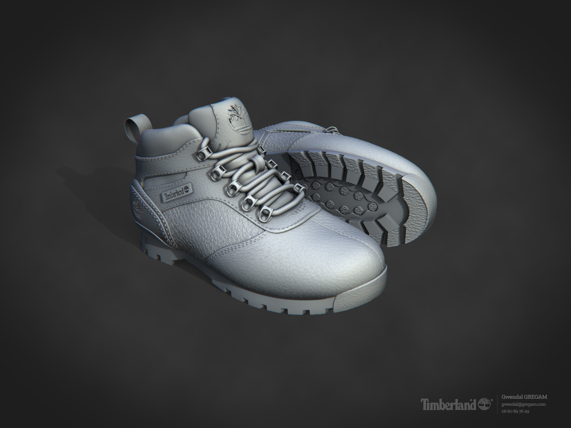 ArtStation - Timberland Shoes
