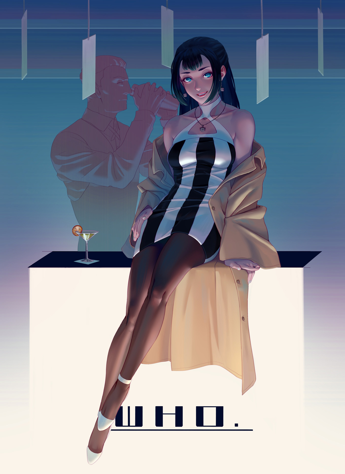 ArtStation - BAR TABLE