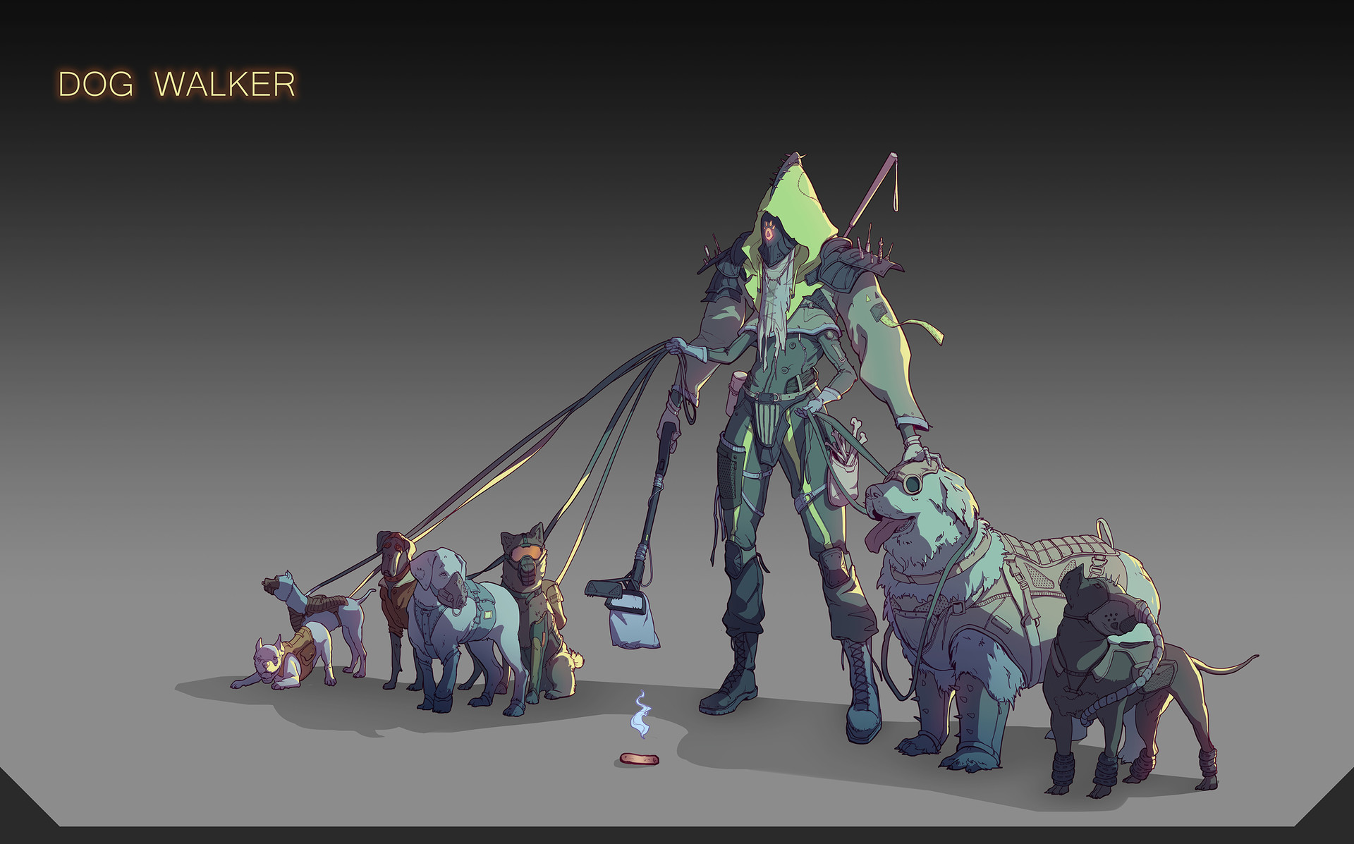 ArtStation - The Dog Walker