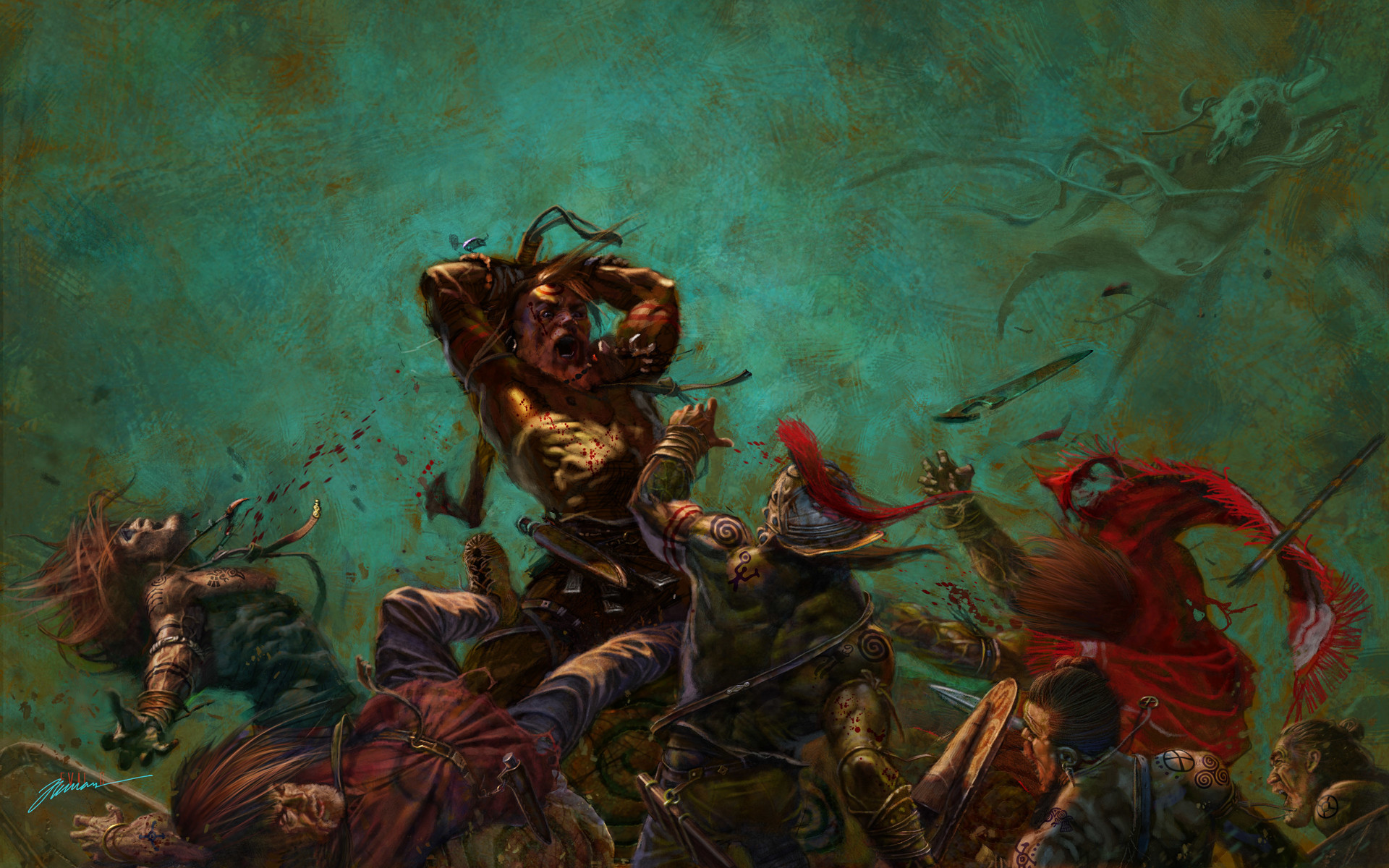 germanic tribes wallpaper